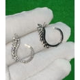 New Jewels 3Ct Round Cut Simulated Diamond Delicate Cluster Stud Push ...