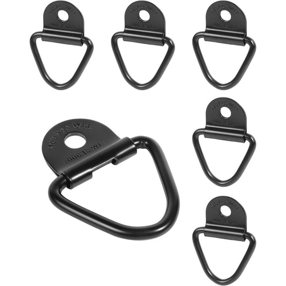 D Ring Weld On Anchors (4 Pack) - 5/8 Inch Forged Steel - 18,000 Lbs ...