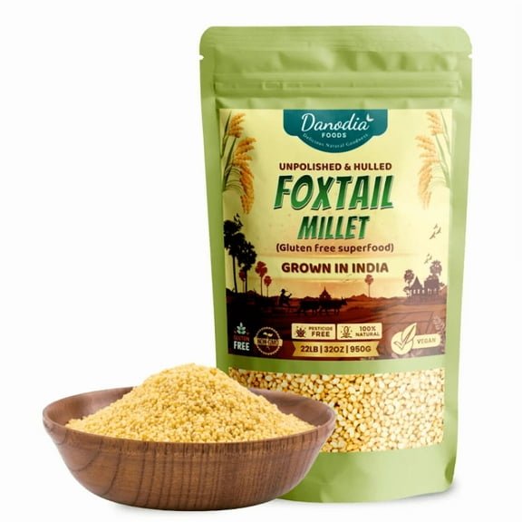 Organic Whole (Hull Intact) Millet Seeds: 5 Lb - Cereal Grain ...