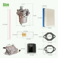 10L0L Golf Cart Carburetor Fuel Pump & Tune Up Kit for FE290 Club Car ...