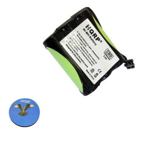 HQRP Cordless Phone Battery for Panasonic KX-FPC161, KX-TC1484B, KX ...