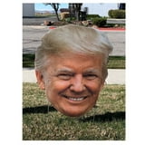 President Donald Trump Big Head Yard Sign, 19" x 14" - Walmart.com