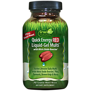 Quick Energy RED Liquid Gel-Multivitamin with Nitirc Oxide Booster ...