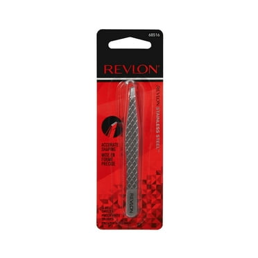 Revlon Designer Series Mini Tweezers Set, Slant Tip & Point Tip, Beauty ...