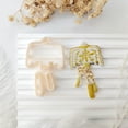 4-piece set of soft clay molds, bird outline shape, earrings, jewelry ...