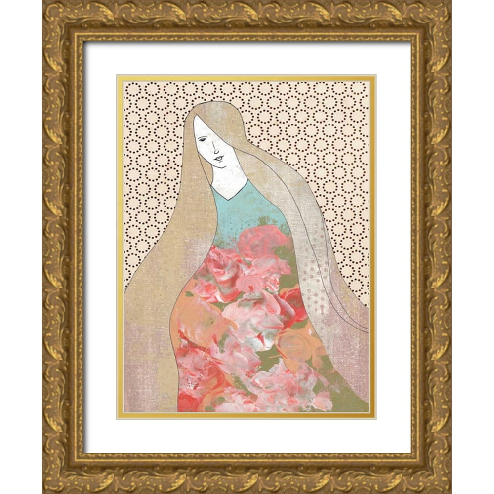 Ogren, Sarah 19x24 Gold Ornate Wood Framed with Double Matting Museum Art Print Titled ...