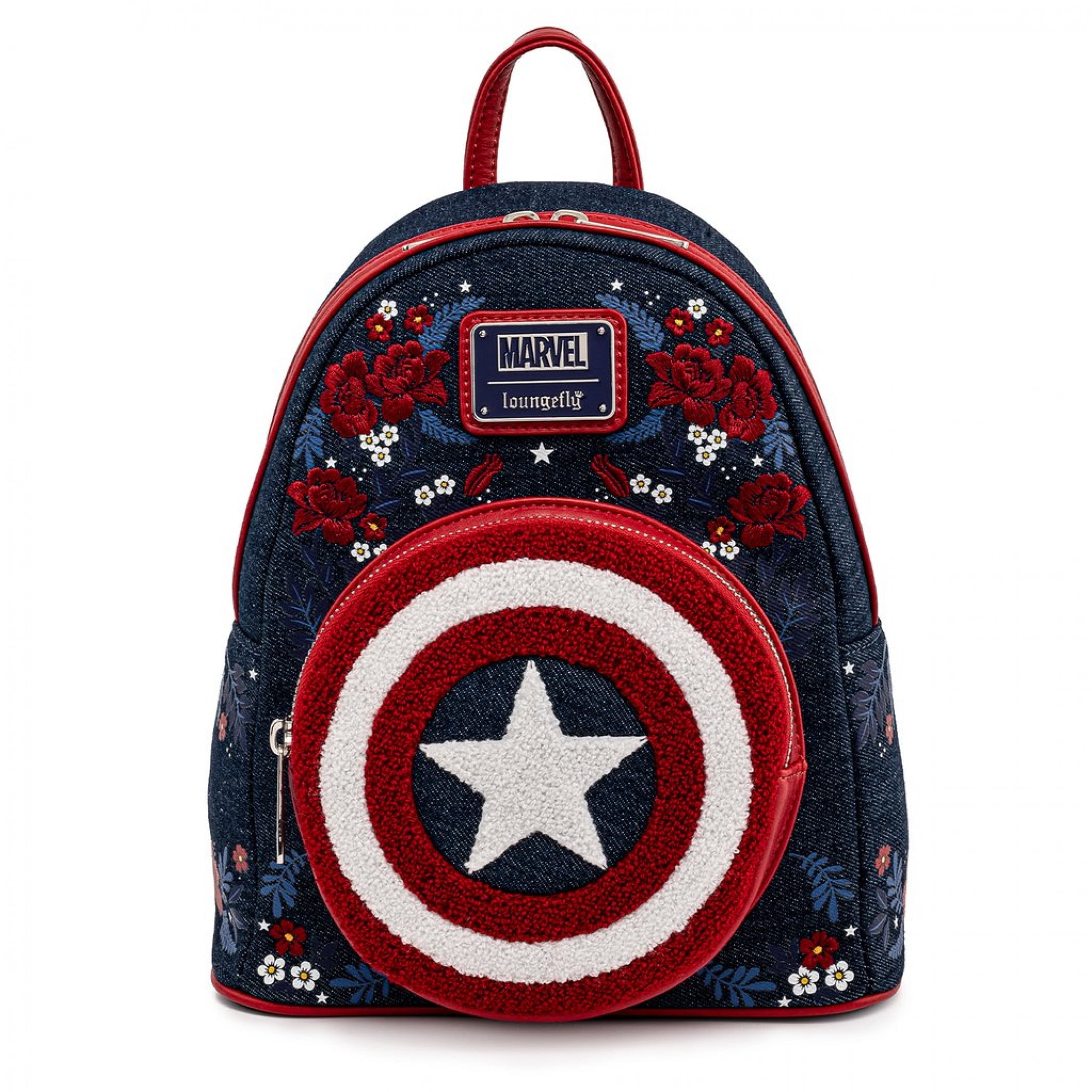 Marvel Captain America 80th Anniversary Mini Backpack by Loungefly ...