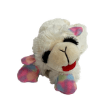 (3 pack) Multipet Plush Lamb Chop Dog Toy, Small, Pastel Colors ...