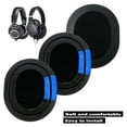 2Pcs/set Cooling Gel Ear Pad Earphone Cushion Repair for MSR7 M50X M40X ...