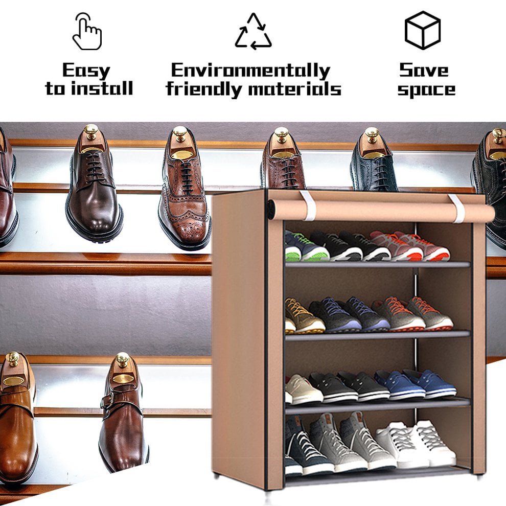 Non-Woven Fabric Shoes Rack Shoes Organizer Bedroom Dormitory Shoe ...