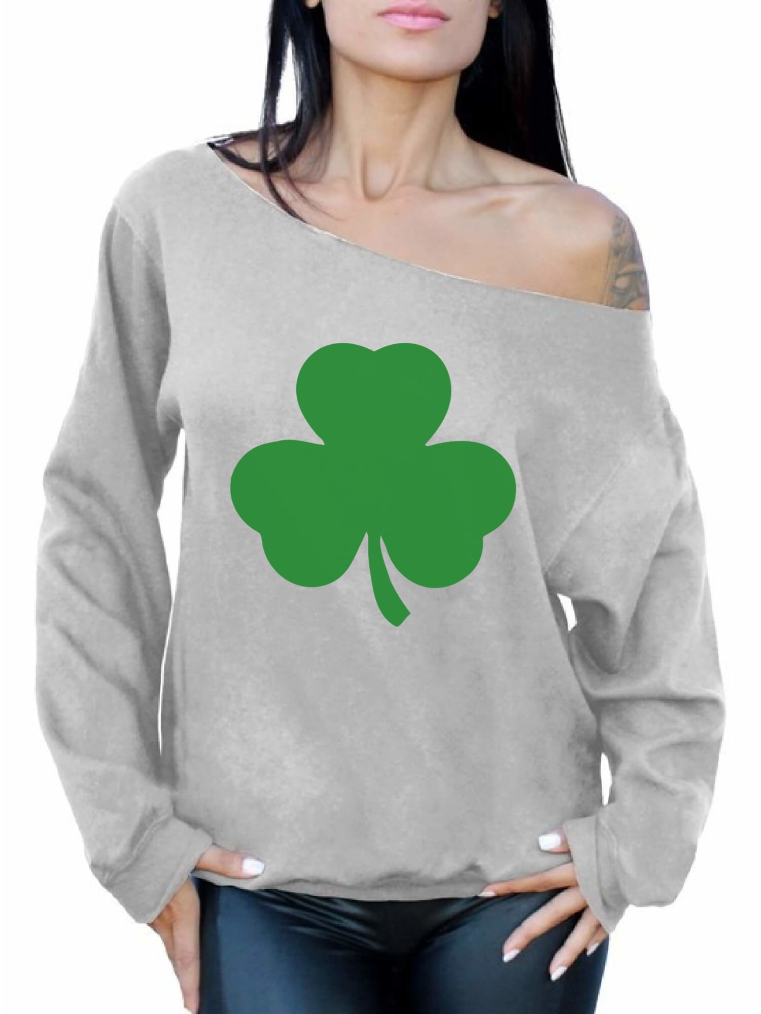 Awkward Styles Irish Clover Sweatshirt St. Patricks Day Off the ...