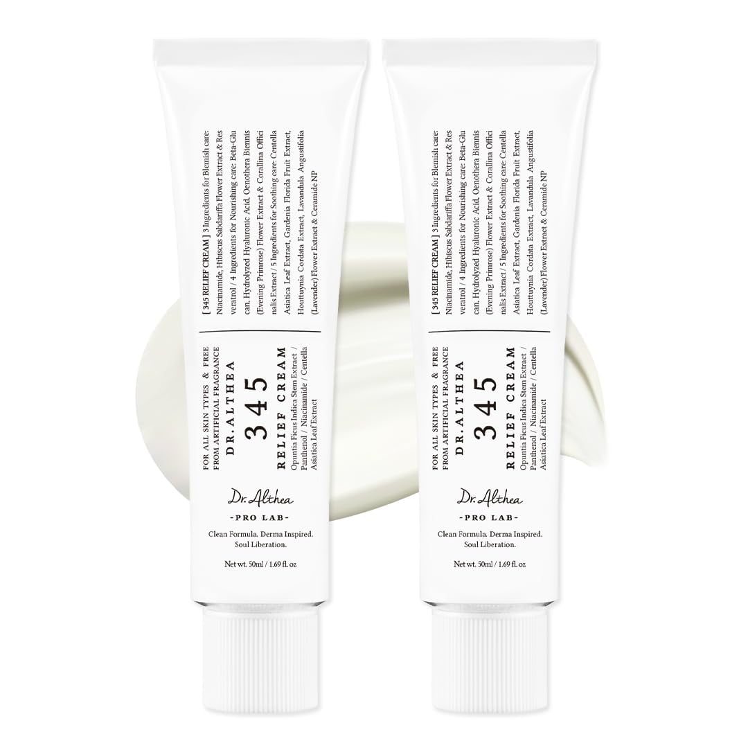 Dr.Althea 345 Relief Cream | Daily Face Moisturizer | Blemish Relief ...