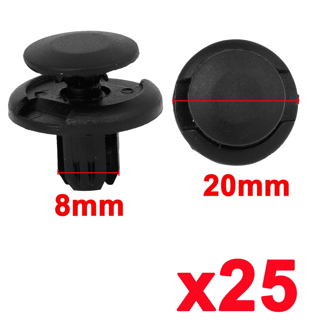 Click here for Unique Bargains 8mm Auto Fastener Clip Hardware Ri... prices