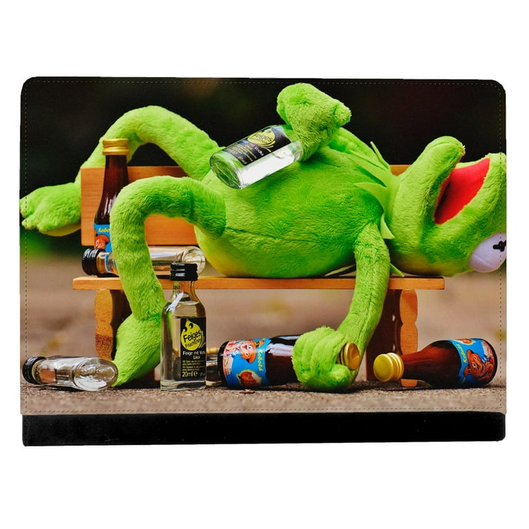 Kermit The Frog Drinking Beer