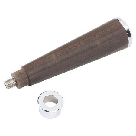 M10 Thread Coffee Filter Handle Replacement Steel Bottom Wooden Coffee ...