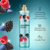 Bodycology Long-Lasting Fragrance Body Mist, Moonlight Berries, 8 fl oz ...