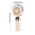 ZYXWVU Portable Mist Fan Neck Hanging Spray Fan Mini Foldable Cooler ...