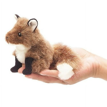 Folkmanis Red Fox Puppet, Animated Mouth, Classic Toy for Storytelling ...