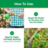 Free Shipping! Miracle-Gro Garden Feeder, Hose Sprayer with All Purpose ...