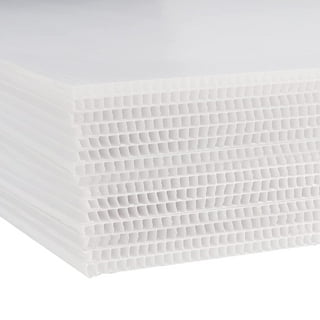 15 Pack: 20" x 30" Transparent Plastic Corrugated Board by Creatology ...