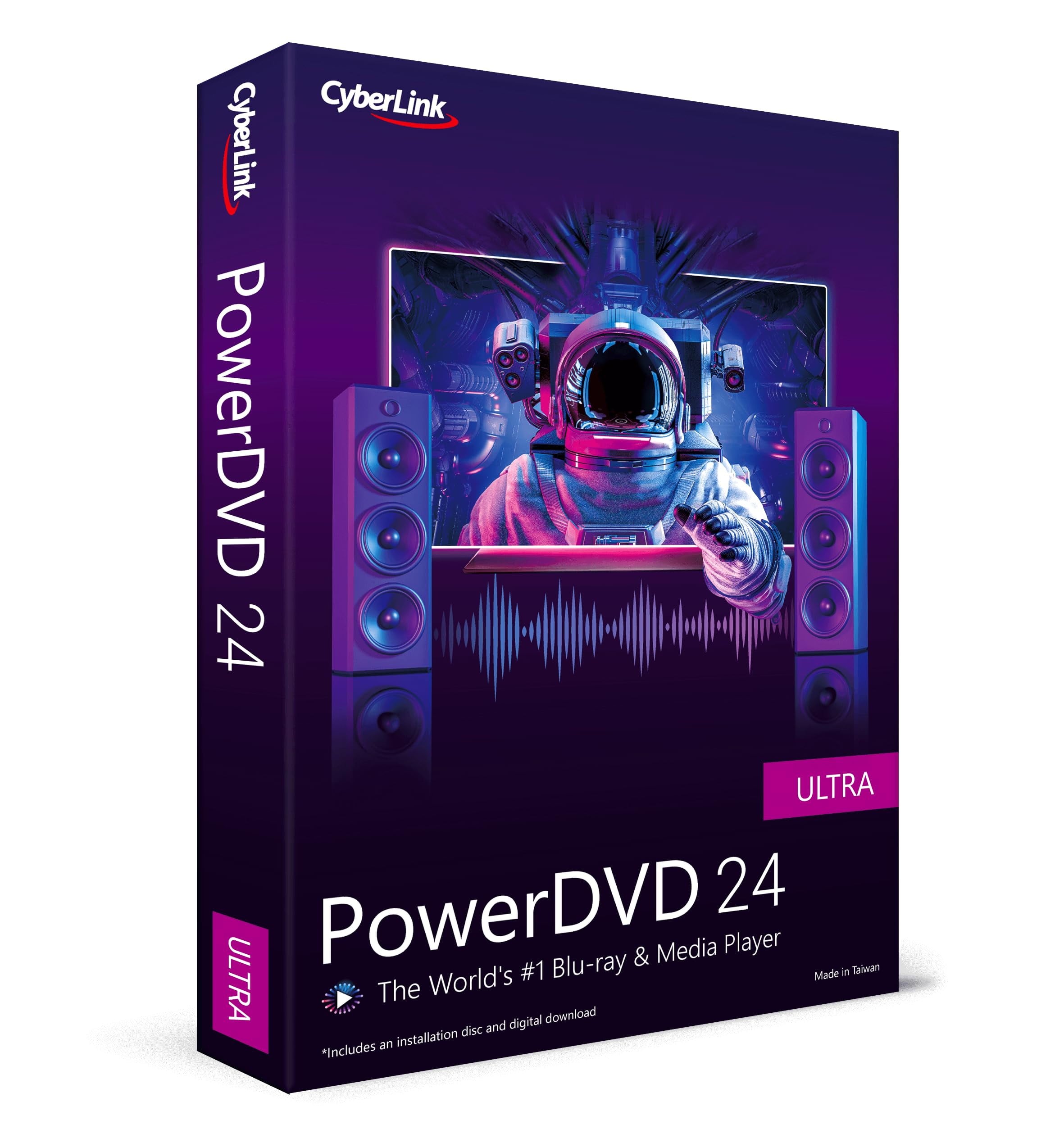 Software Reproductor multimedia CyberLink PowerDVD 24 Ultra Blu-ray DVD | Bodega Aurrera en línea