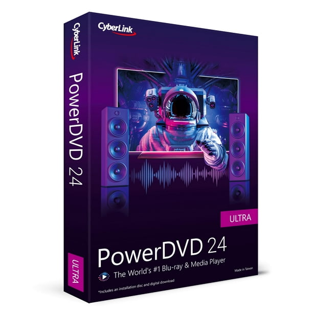 Software Reproductor multimedia CyberLink PowerDVD 24 Ultra Blu-ray DVD ...
