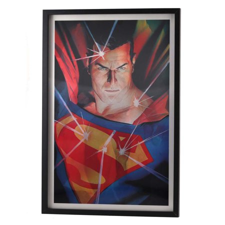 Superman Framed Lenticular Wall Decor - Walmart.com - Walmart.com
