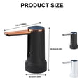 Water Dispenser Rechargeable Foldable Automatic Pumps Camping Water ...