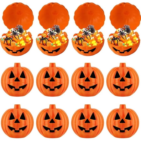 Packed In Plastic Pumpkin Organizer Box, Mini Refillable Pumpkin ...