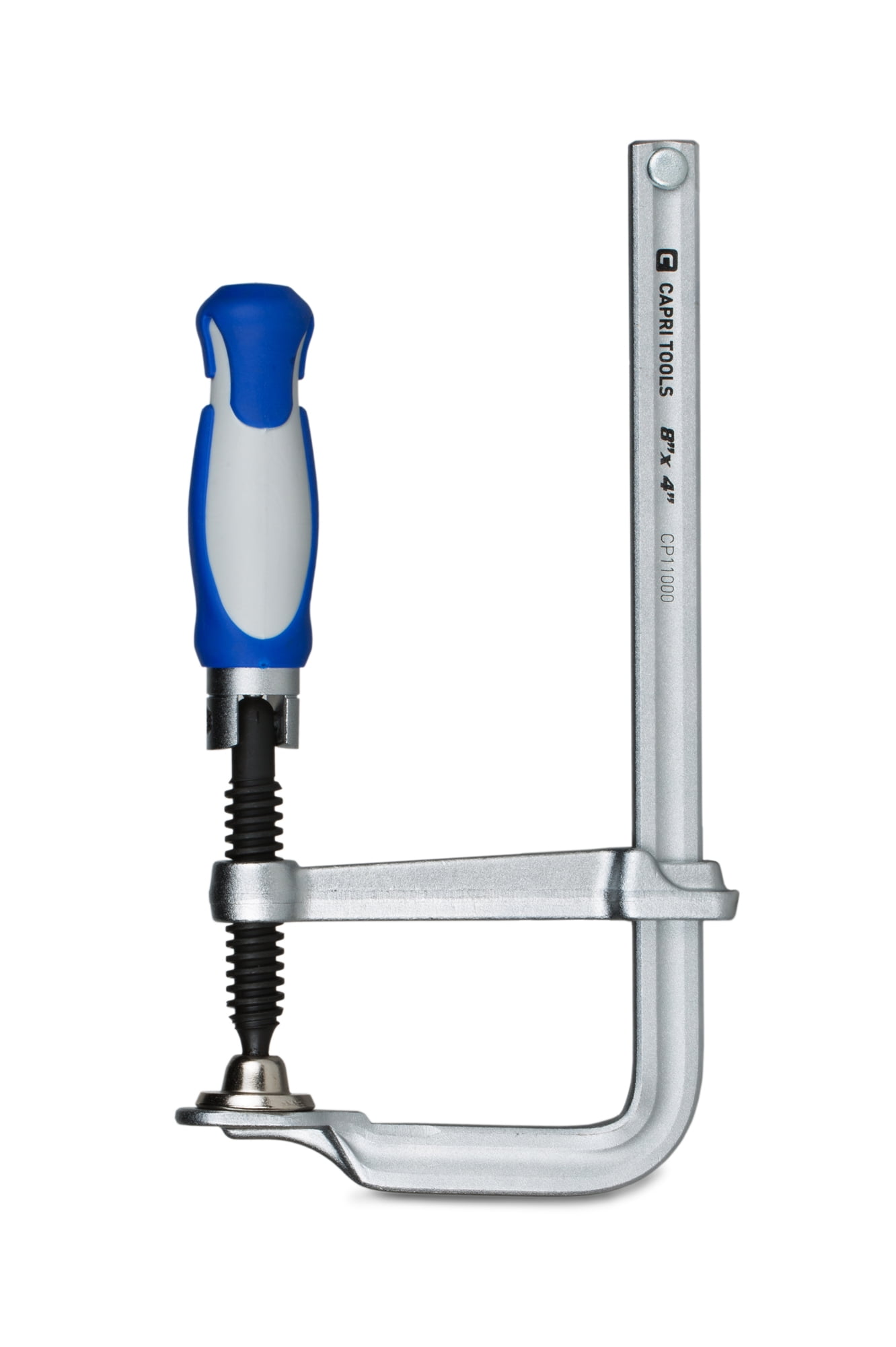 Capri Tools 8-Inch All Steel Bar Clamp with Foldable Ergonomic Handle ...