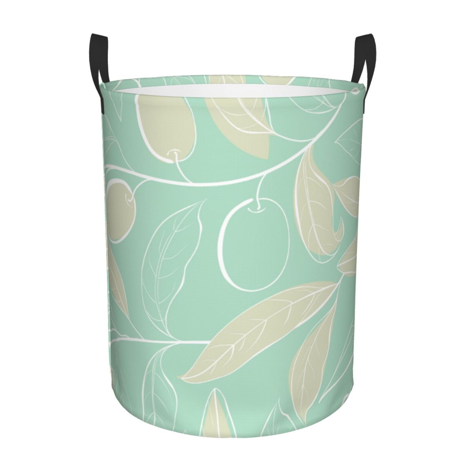 ZNDUO Round Laundry Basket, Waterproof Collapsible Laundry Baskets with ...