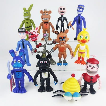 12pcs Teddy Bears Midnight And Five Nights Are Illuminated In Freddys ...