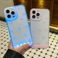 LED Bowknot Phone Case Light up Features a Charming Hollow Butterfly ...