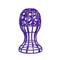 2 in 1 Wig Holder Hat Stands,Lightweight Plastic Head-Shaped Cutout ...
