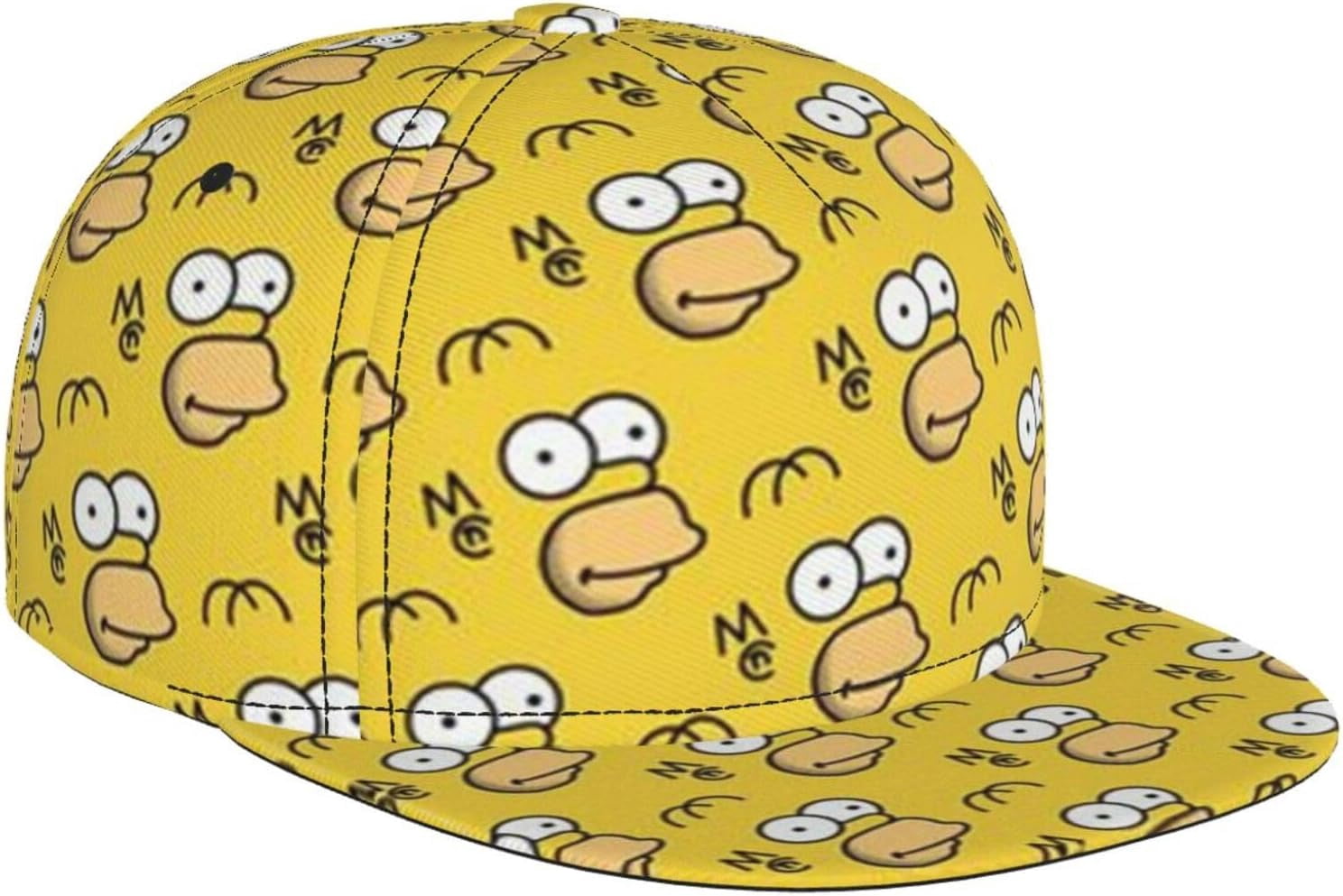 Simpsons Hat Fashion Mens Women Snap Back Hats - Adjustable Baseball ...