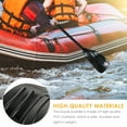 Gongc Kayak Paddles Boat Oars, Detachable PVC Plastic Oar, 1 Pair ...