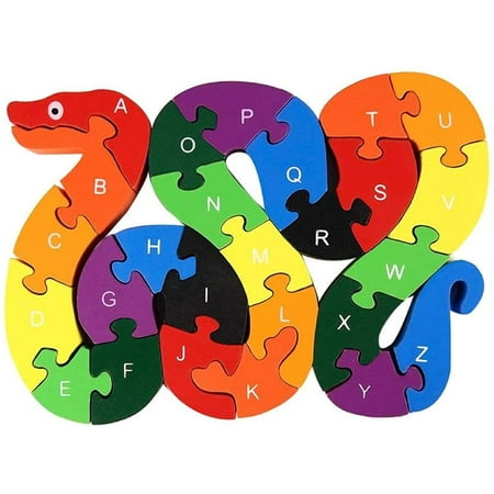 Wooden Alphabet Blocks and Number Blocks Jigsaw Puzzle | Walmart Canada