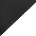 BalsaCircle 4 Black Fitted Spandex Matter Half Moon Wedding Arch ...