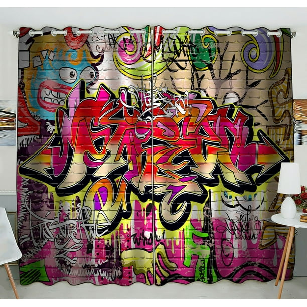 EREHome Graffiti Wall Background Urban Art Grafitti Design Blackout ...