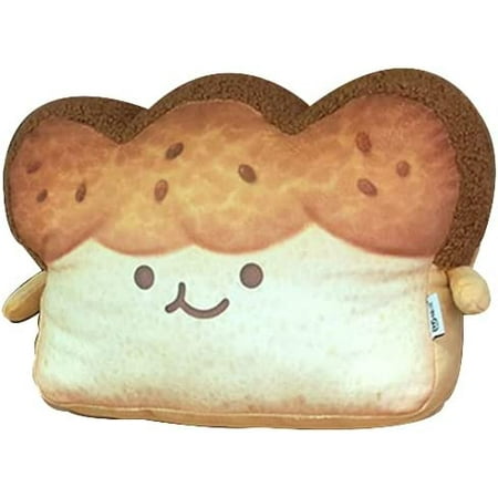 Toast Bread Plush Toy Car Headrest Pillow Funny Food Plush Toy Pillows ...