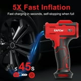 EAFC Portable Tire Inflator Air Compressor 150 PSI Cordless Electric ...