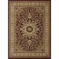 Luxe Weavers 8x10 Burgundy Oriental Floral Medallion Rug, Indoor Carpet ...