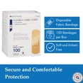 Henry Schein Sterile Adhesive Fabric Bandages, 1" x 3" – Box of 200 ...