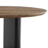 "New Pacific Direct Large Modern Wood Room Table, Conway 86.5"" Oval ...