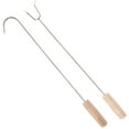YUYUETIME BBQ Accessory Roasting Hook Multi-colored 2Set 19.7X2.8X1.2in ...