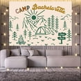 Camp Bachelorette Backdrop Mountain Bachelorette Bridal Shower ...