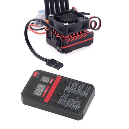 ESC LED Program Card, RC Program Card Easy Operate for V2 ESC for ...