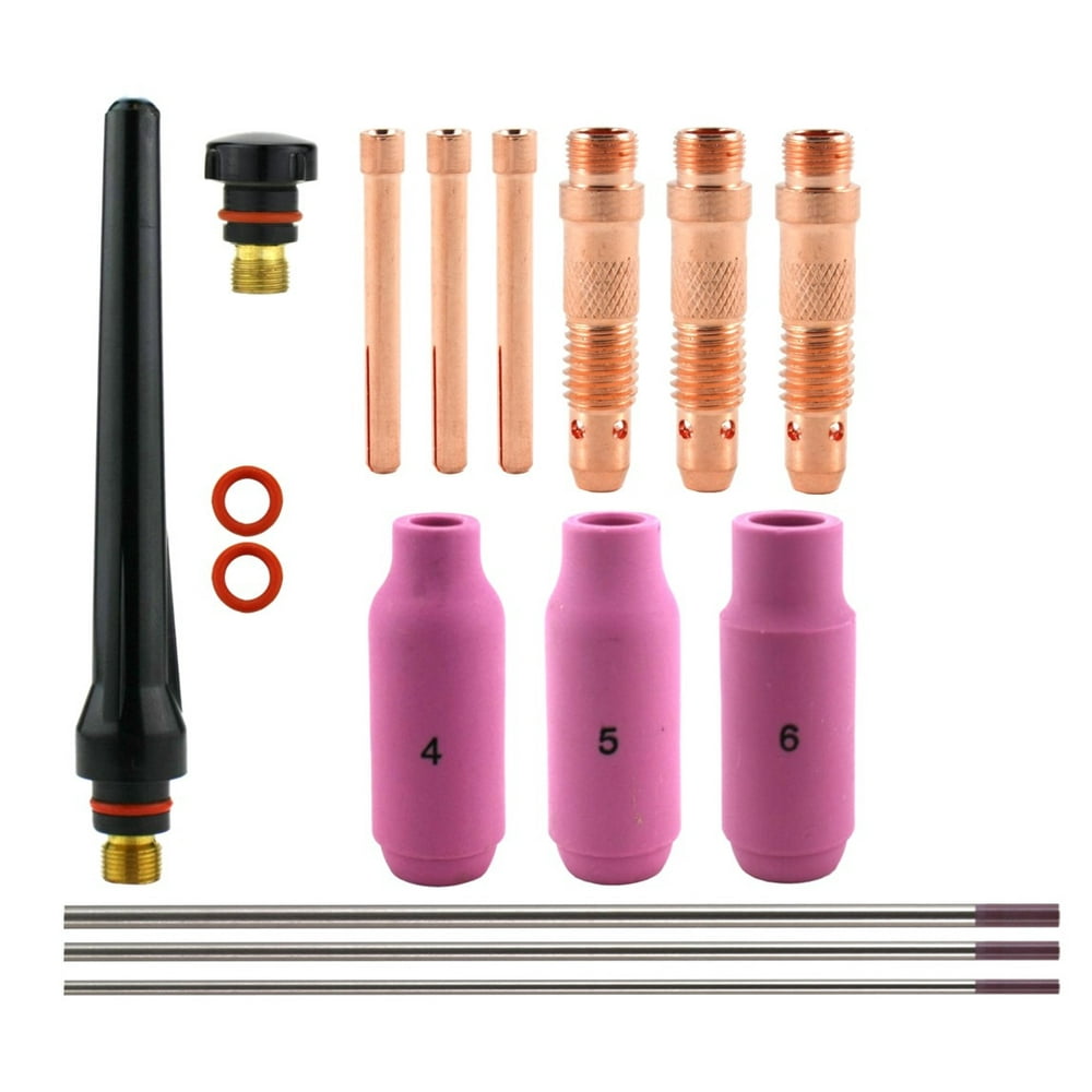 Consumables Kit for 17-18-26 Series TIG Torches with Standard Set-Up ...