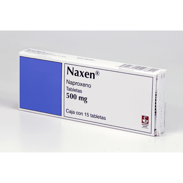Naxen 500 mg 15 tabletas | Walmart en línea