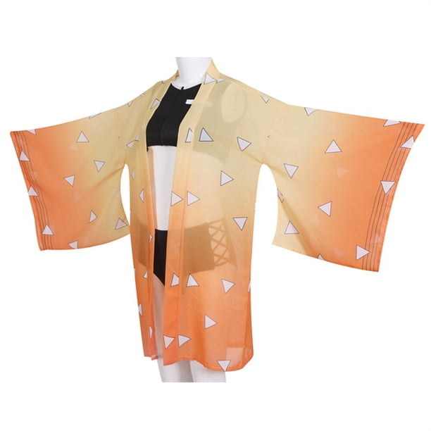 Anime Summer Zenitsu Bikini Beach Set Demon Slayer Shinobu Kocho ...